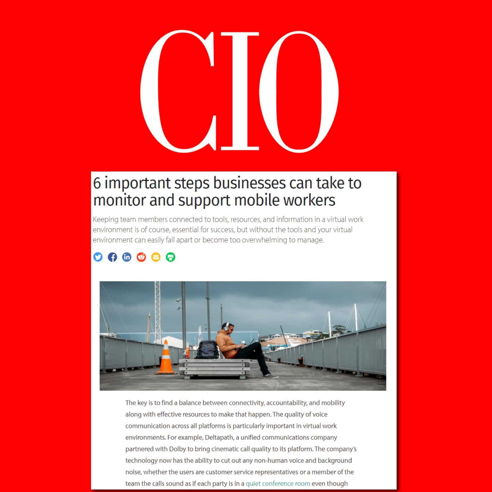 CIO: 6 important steps businesses can take to monitor and support ...